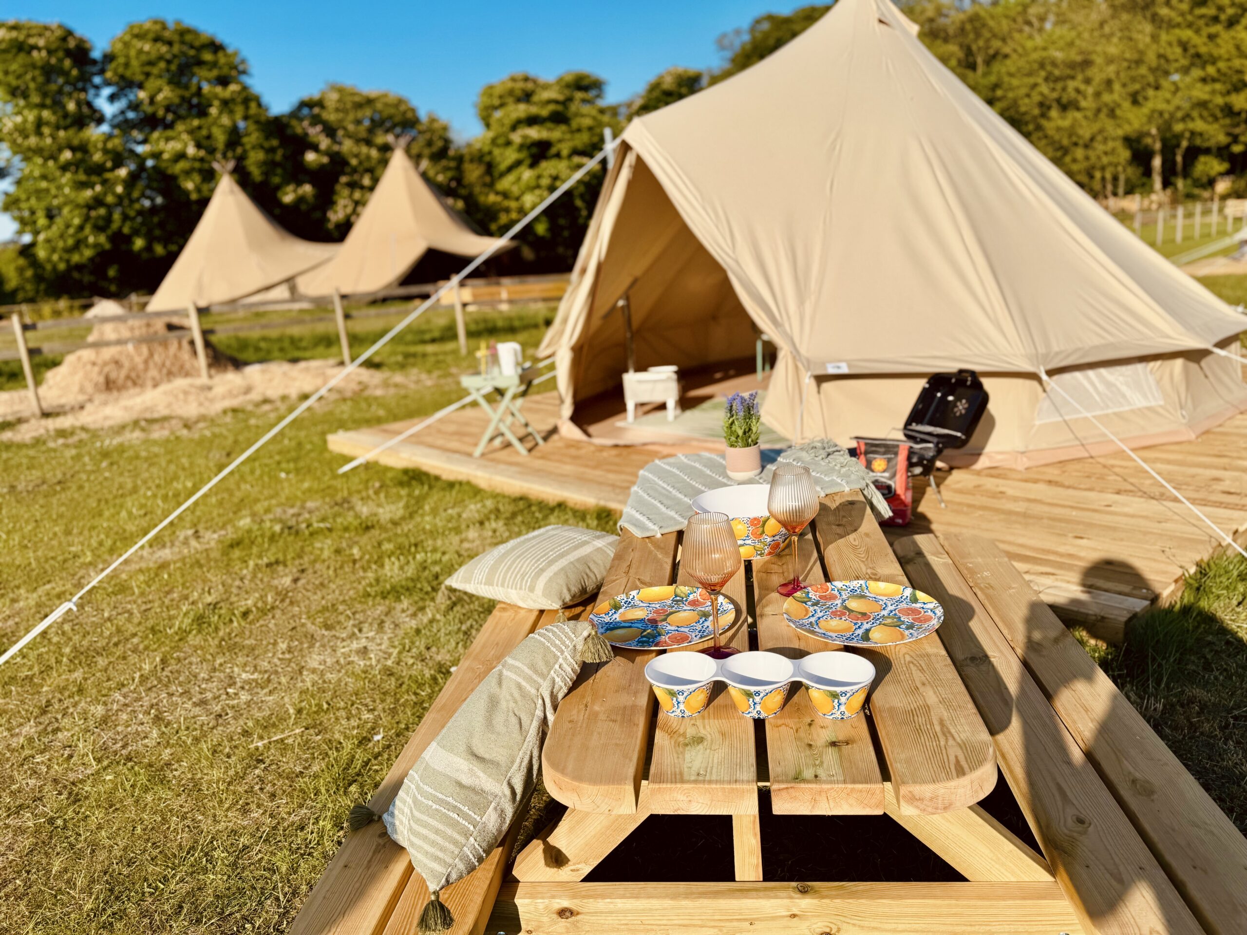 Tipi and Glamping Wedding Package | Weddings at Quex